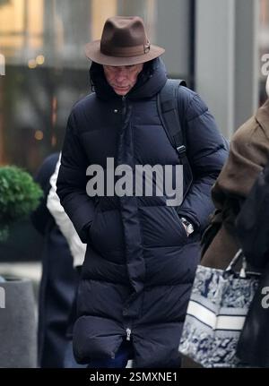 Arsenal Executive Vice-Chair, Tim Lewis, arriving for a Premier League ...