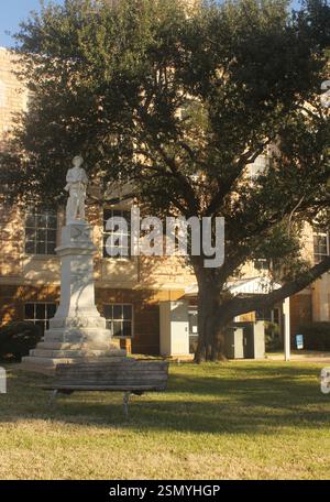 Rusk TX - January 1, 2025: Cherokee County Courthouse Located in ...