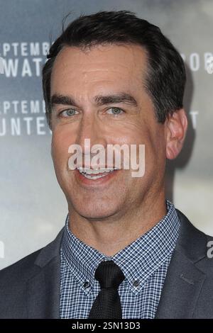 Rob Riggle attending the '12 Strong' film premiere at the Jazz at ...