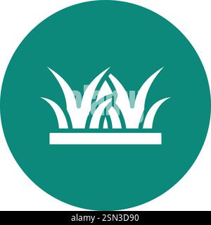 grass logo vector illustration design Stock Vector Image & Art - Alamy