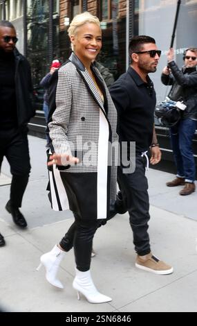 Actress Paula Patton made an appearnce at Build Series on April 18 2018 ...