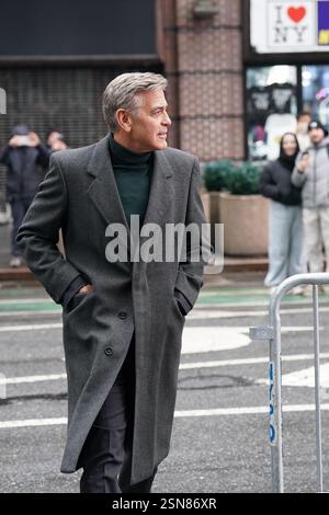 Ny. 06th Feb, 2025. George Clooney, cast Photo Call for GOOD NIGHT, AND ...
