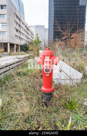 Fire hydrant, fire hydrant stands tall on a bustling city street ...