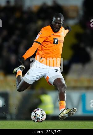Notts County's Alassana Jatta during the Sky Bet League Two match at ...