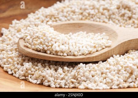 Amaranth popping, gluten-free, high protein grain cereal, lodz, poland ...
