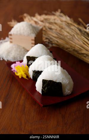 Rice bal, Onigiri Stock Photo - Alamy
