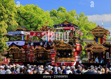 Chiryu Festival Float cart karakuri Chiryu-shi, Aichi Prefecture, Japan Stock Photo - Alamy