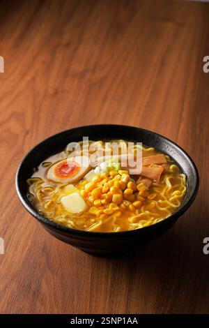 Miso butter corn ramen Stock Photo - Alamy