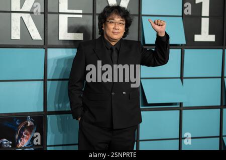 LONDON, ENGLAND - FEBRUARY 13: Bong Joon-ho attends the World Premiere ...