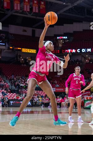 Maryland forward Christina Dalce (15) and Norfolk State forward Skye ...