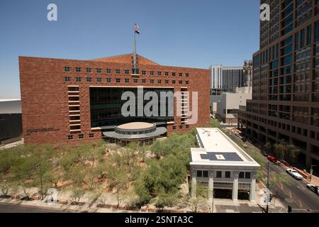 Phoenix Municipal Court building in downtown Phoenix Arizona Stock ...