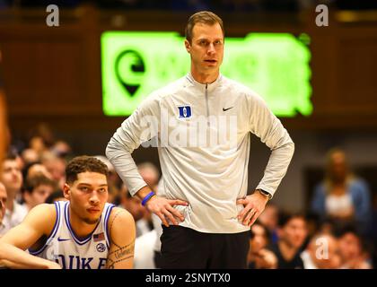 February 12, 2025: Jon Scheyer is Duke University's head basketball ...