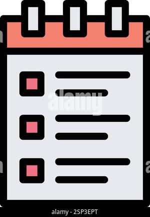 Notepad icon sign. Set of colorful, bright long buttons with additional ...