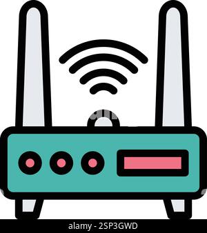 Router icon design vector Stock Vector Image & Art - Alamy