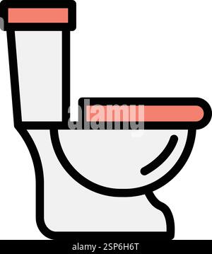 Toilet Vector Icon Design Illustration Stock Vector Image & Art - Alamy