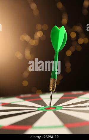 A vertical shot of bokeh lights on aa blurry background Stock Photo - Alamy