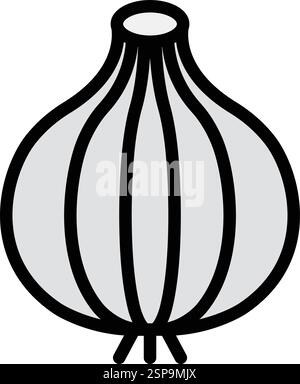 Onion logo icon design illustration template Stock Vector Image & Art ...