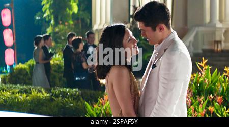 CRAZY RICH ASIANS 2018 Warner Bros film with Constance Wu Stock Photo ...