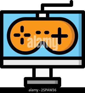 set vector illustration of portal ui game level up concept isolabe on ...