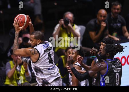 #4 Justin Gorham (Bertram Derthona Basket Tortona) during Bertram ...