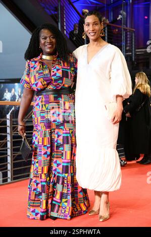 Thelma Buabeng und Annabelle Mandeng bei der Ankunft zur Eröffnung der ...