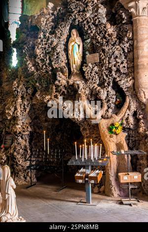 Church St Jean Baptiste, Charroux, labelled as one of the most ...