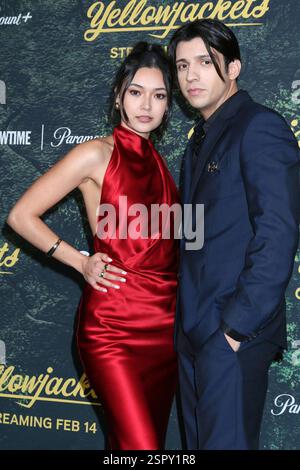 Alexa Barajas, Kevin Alves at arrivals for YELLOWJACKETS Season 3 ...