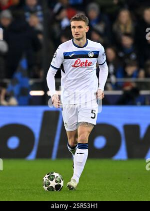 BRUGGE - Stefan Posch of Atalanta BC during the UEFA Champions League playoff match between Club ...