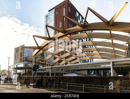 Colindale tube station under construction, Colindale, Greater London ...