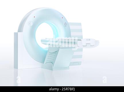 illustration of the tomography machine Stock Photo - Alamy