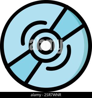 compact disk isolated icon Stock Vector Image & Art - Alamy