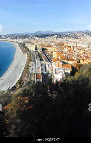 Nice, France - 28 January 2024: Post office in Nice, south of France ...