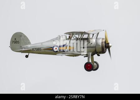 Gloster Gladiator biplane aircraft in RAF Royal air force colours ...