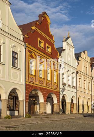 Renaissance and Baroque houses with high gables and arcades, ZachariaTe ...