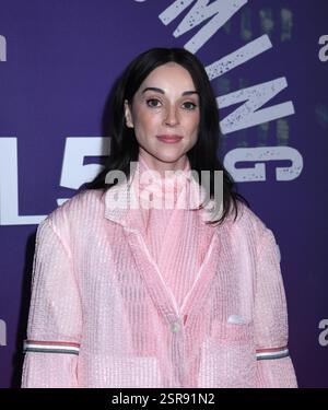 St. Vincent attends the SNL50: The Homecoming Concert at Radio City ...