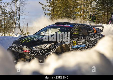 20 Oliver SOLBERG, Elliot EDMONDSON, Toyota Yaris Rally2, action during ...