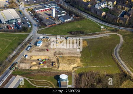 Aerial view, Heiligenhaus Innovation Park industrial estate, Bertha ...