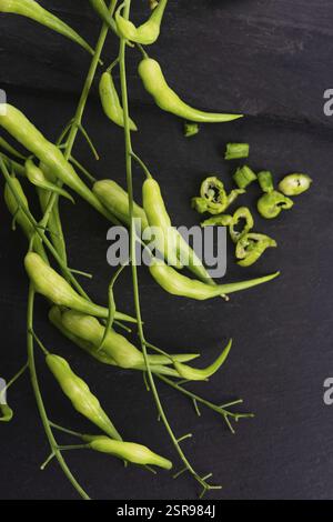 Radish pods are known as Moongre, Sengri, Mogri or Sogri Stock Photo ...
