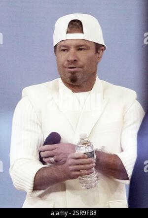 February 14, 2025, New York, New York, USA: ABDULLAH MASON (white and ...