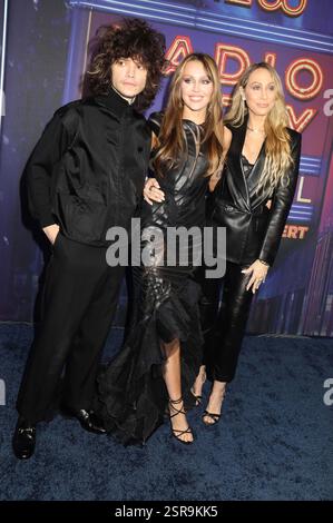 Maxx Morando, Miley Cyrus and Tish Cyrus attend the SNL50: The ...