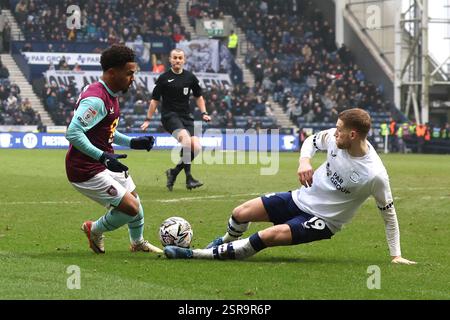 Burnley’s Marcus Edwards during the Sky Bet Championship match at Turf ...