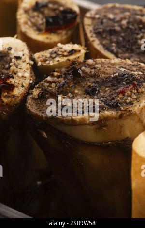 Homemade Roasted Beef Bone Marrow Stock Photo - Alamy