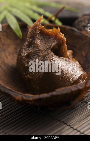 Homemade body peeling with sugar, olive oil and face mask Stock Photo ...