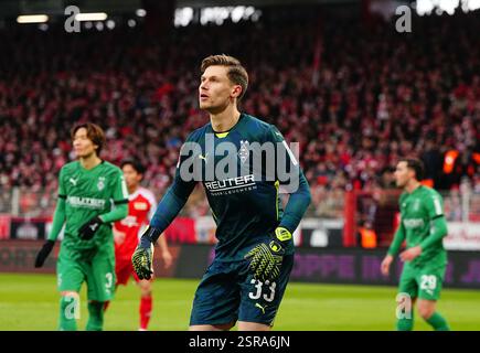 February 15 2025: Moritz Nicolas of Borussia MÃ¶nchengladbach looks on ...
