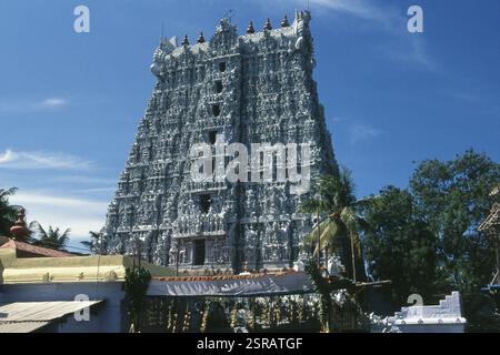 The Thanumalayan Temple in Suchindram, Kanyakumari, Tamil Nadu, India ...