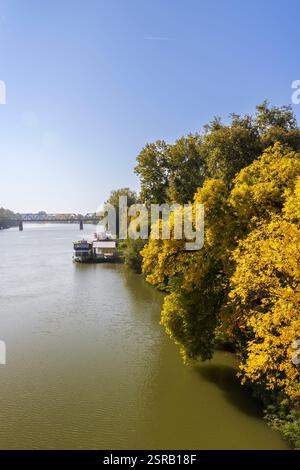 Confluence of Tisza and Bodrog river in Tokaj, Hungary Stock Photo - Alamy