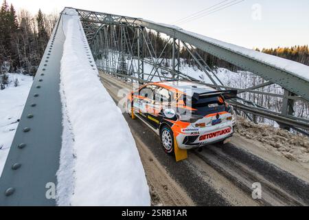 49 Leevi LASSILA, Antti LINNAKETO, Renault Clio Rally3, action during ...
