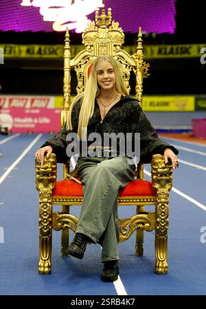 Keely Hodgkinson during The Keely Klassic at the Utilita Arena ...