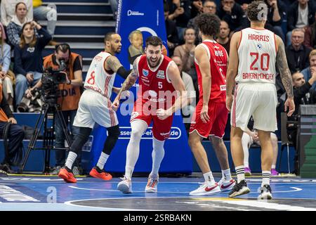 Ivan Tkachenko (Syntainics MBC, No 5)GER, Syntainics MBC vs. Bamberg ...