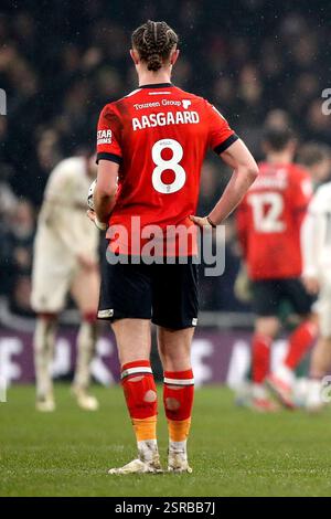 Luton Town's Thelo Aasgaard during the Sky Bet Championship match at ...